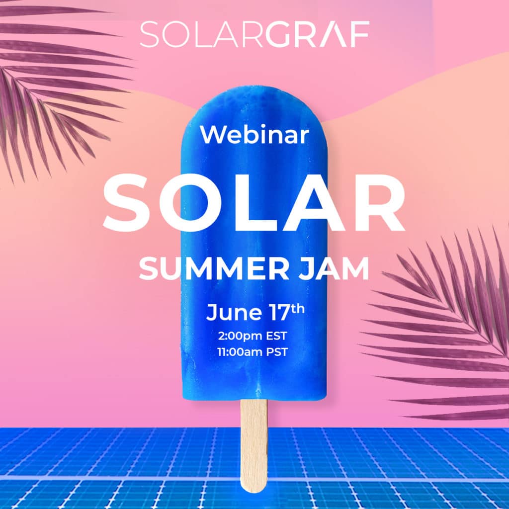Virtual Solar Summer Jam – Webinar Highlights | Solargraf